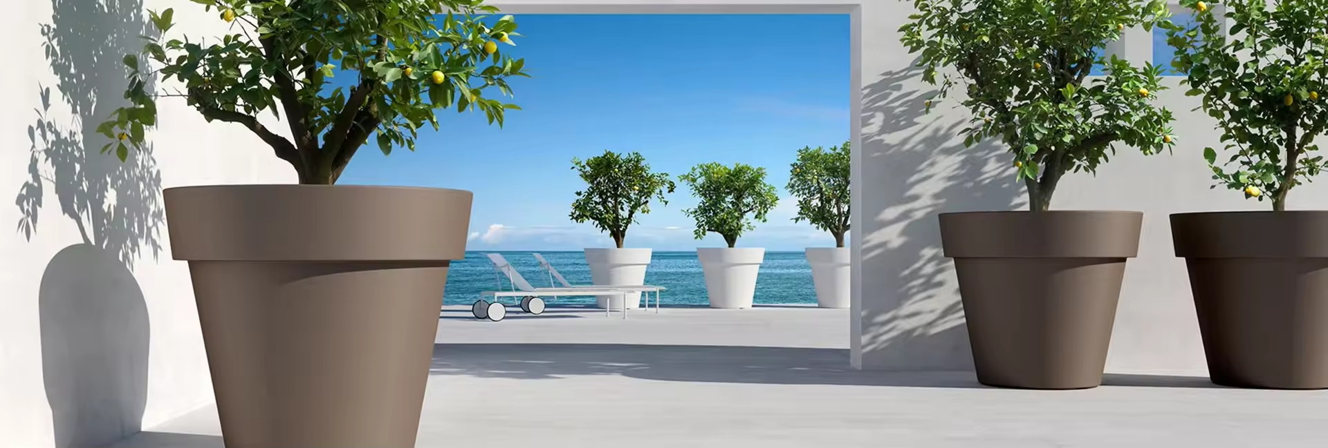Quality Fiber Clay Planter & Fiberglass Flower Pots factory from China