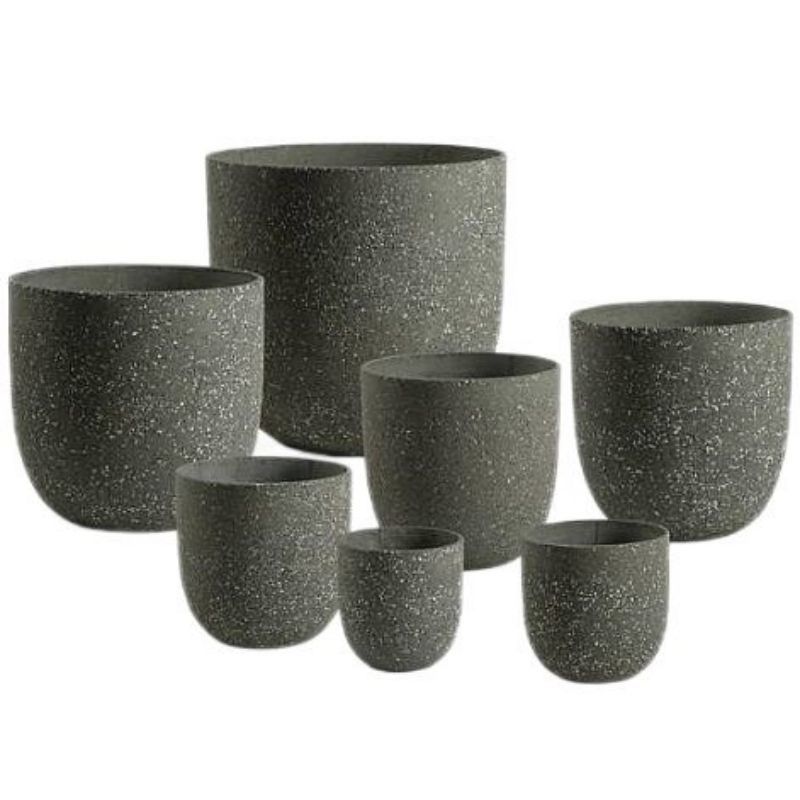 Stylish Fiber Cement Garden Pots for Flower / Green Plant in Indoor ...